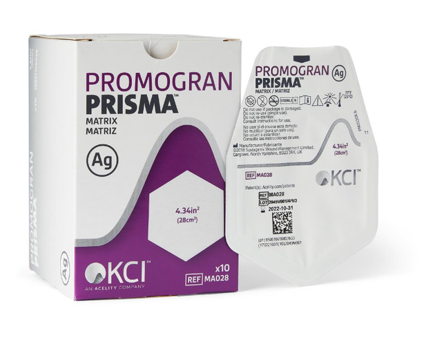 Matrix® Promogran Prisma™ Wound Dressing | 4.34" x 4.34" | My Website