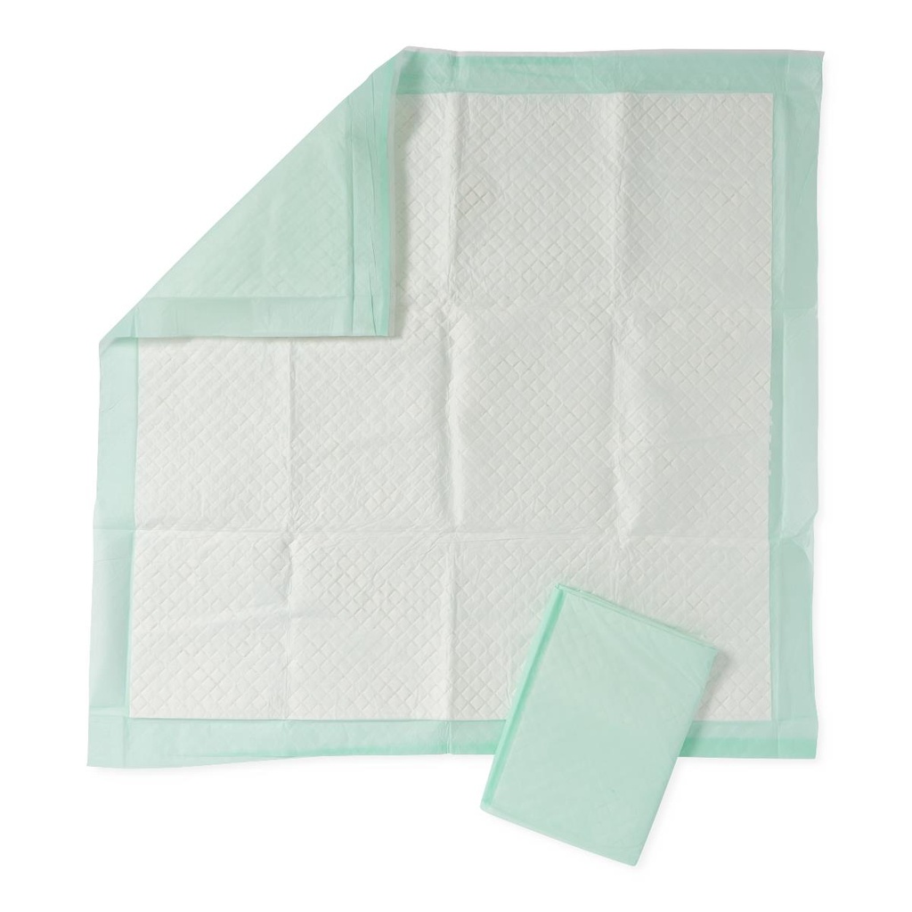 Protection Plus Moderate Absorbency Green Underpad | 36" x 36" | My Website
