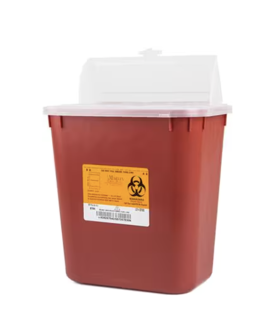 Sharps® Horizontal Entry Red Sharps Container | 2 gl | My Website