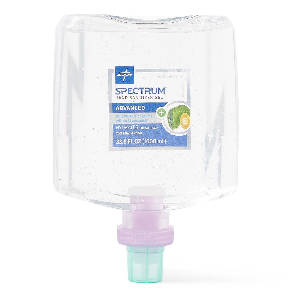 Spectrum® Advanced Hand Sanitizer Gel | 1000 ml Refill | My Website
