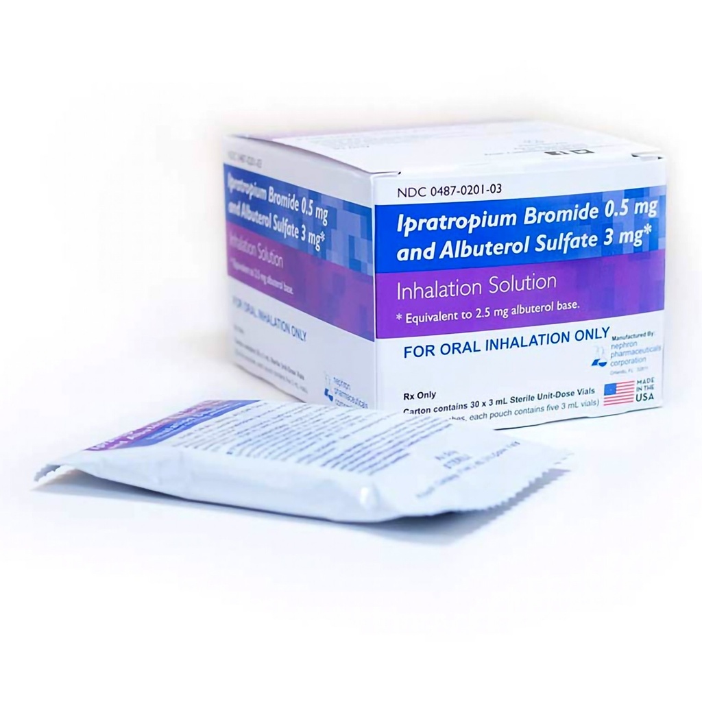 Albuterol Ipratropium 05-3mg | 3ml Inhalation Solution Ampules | My Website