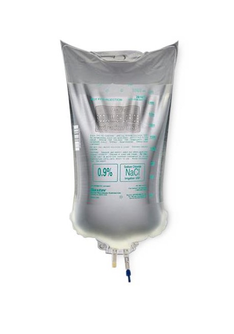 Baxter 0.9% Sodium Chloride Irrigation Solution | 3000mL Arthromatic ...