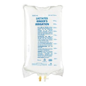 Baxter Lactated Ringers IV Solution | 3000mL Arthromatic® Plastic ...