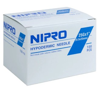 Flomax™ Standard Hypodermic Needles | 25g x 1" | My Website